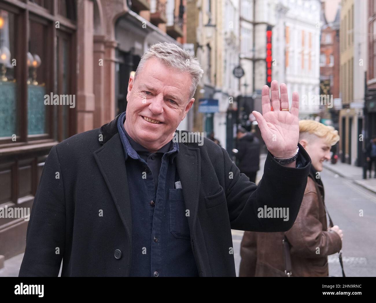 Suggs, the lead singer of cult band “Madness” spotted out and about in ...