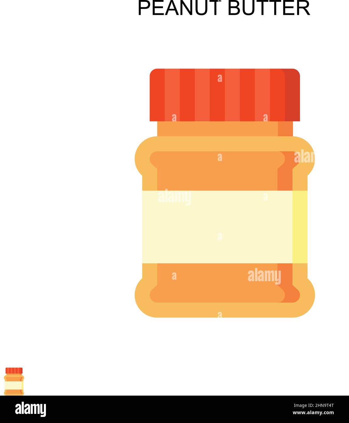 Peanut butter symbol hi-res stock photography and images - Alamy