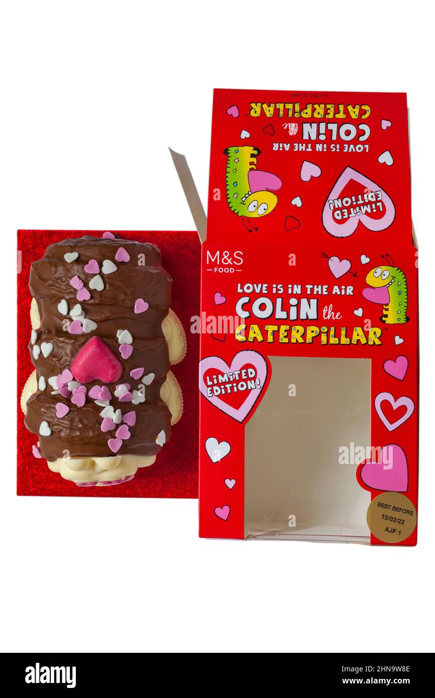 Love is in the Air Colin the Caterpillar cake limited edition ready for ...