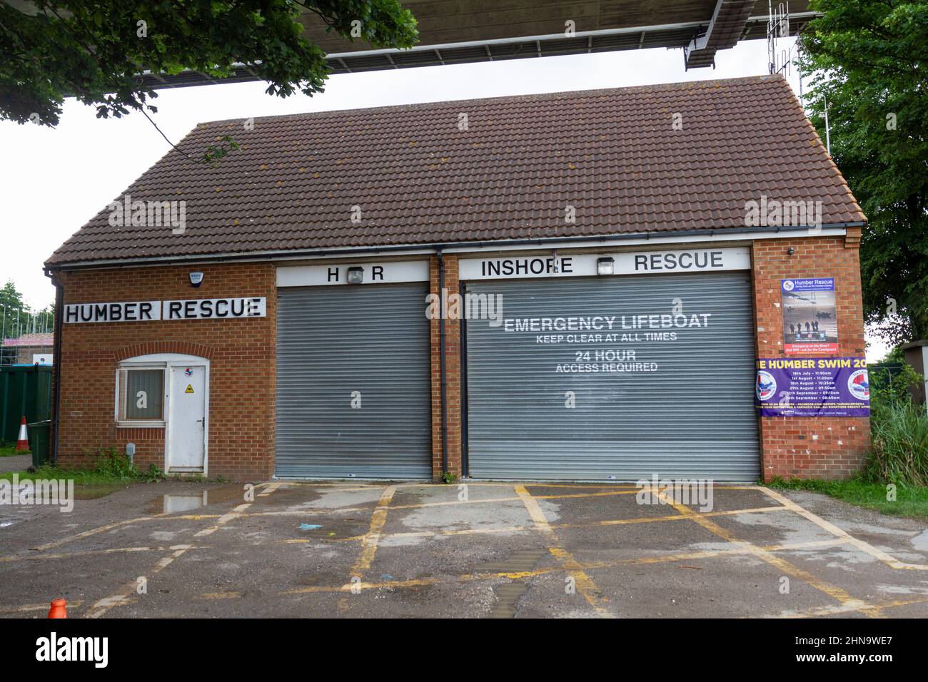 Humber Rescue Inshore Rescue station located on the north bank of the ...