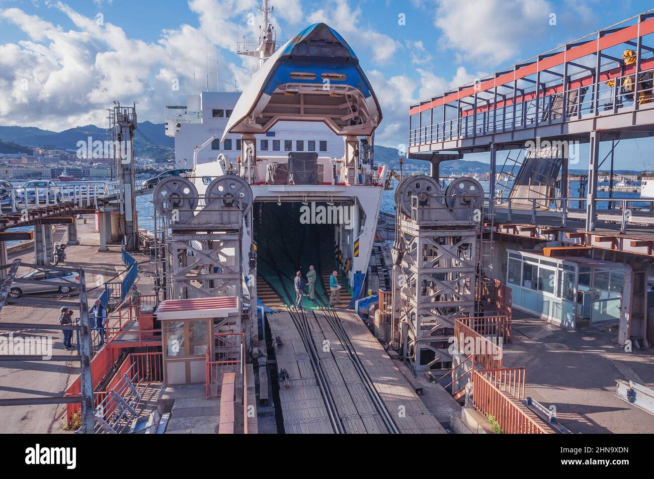 Loading and departure of ferry hi-res stock photography and images - Alamy