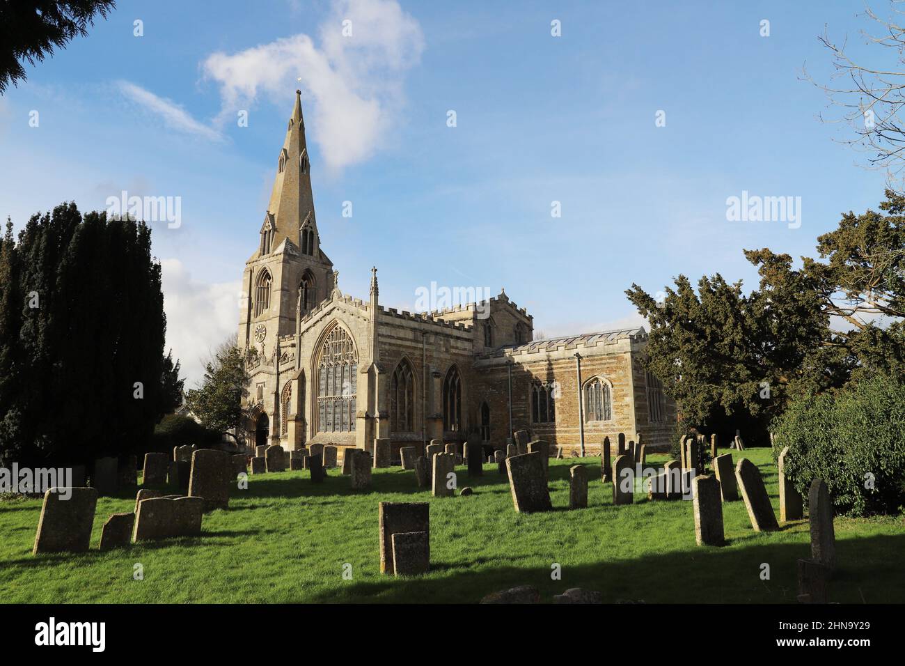 St Peter & St Paul's Church, Langham, Rutland Stock Photo - Alamy