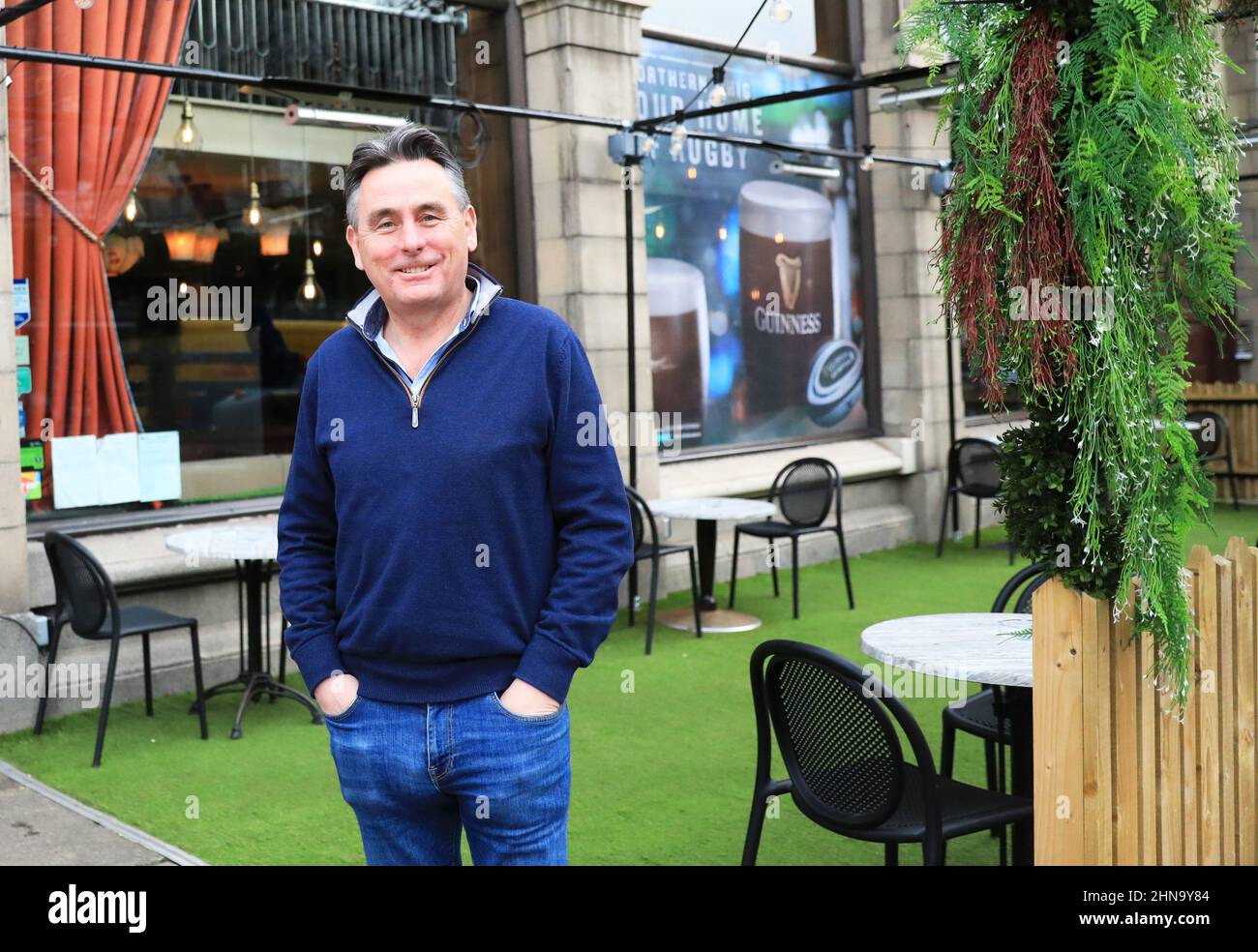 Stephen Magorrian owner of Northern Whig bar and restaurant in Belfast ...