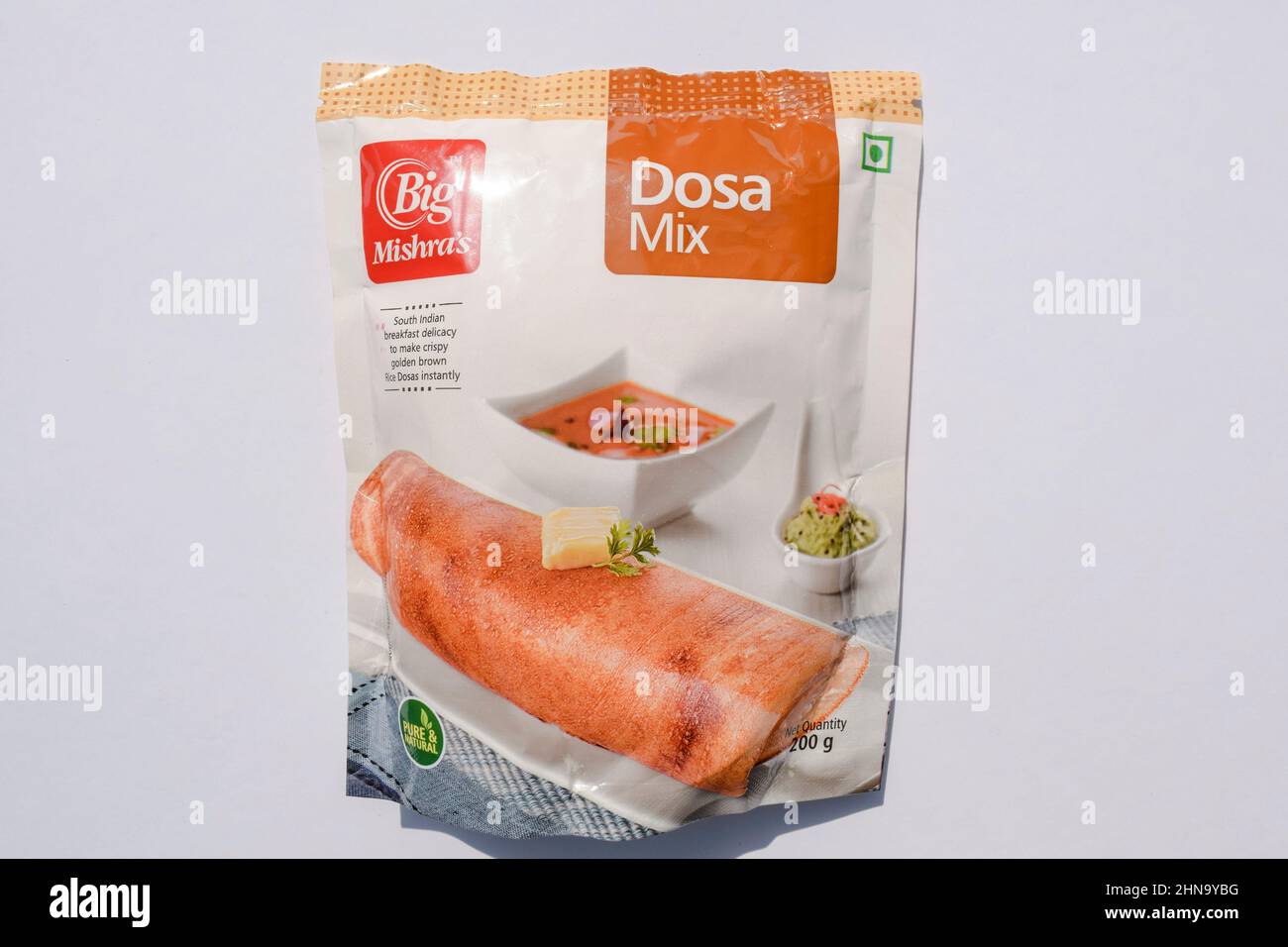 Big Mishra's Indian branded Dosa mix, instant rice dosa batter to make ...