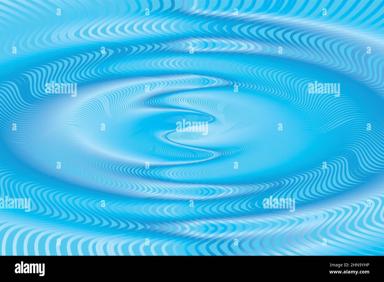 Blue, wavy and fluid water texture pattern. vector illustration of ...