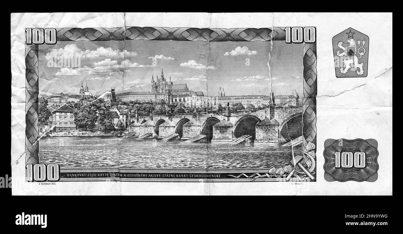Czk banknotes hi-res stock photography and images - Alamy