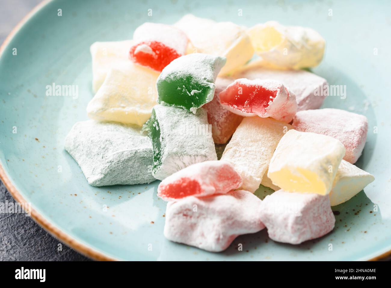 Loukoumi syros hi-res stock photography and images - Alamy