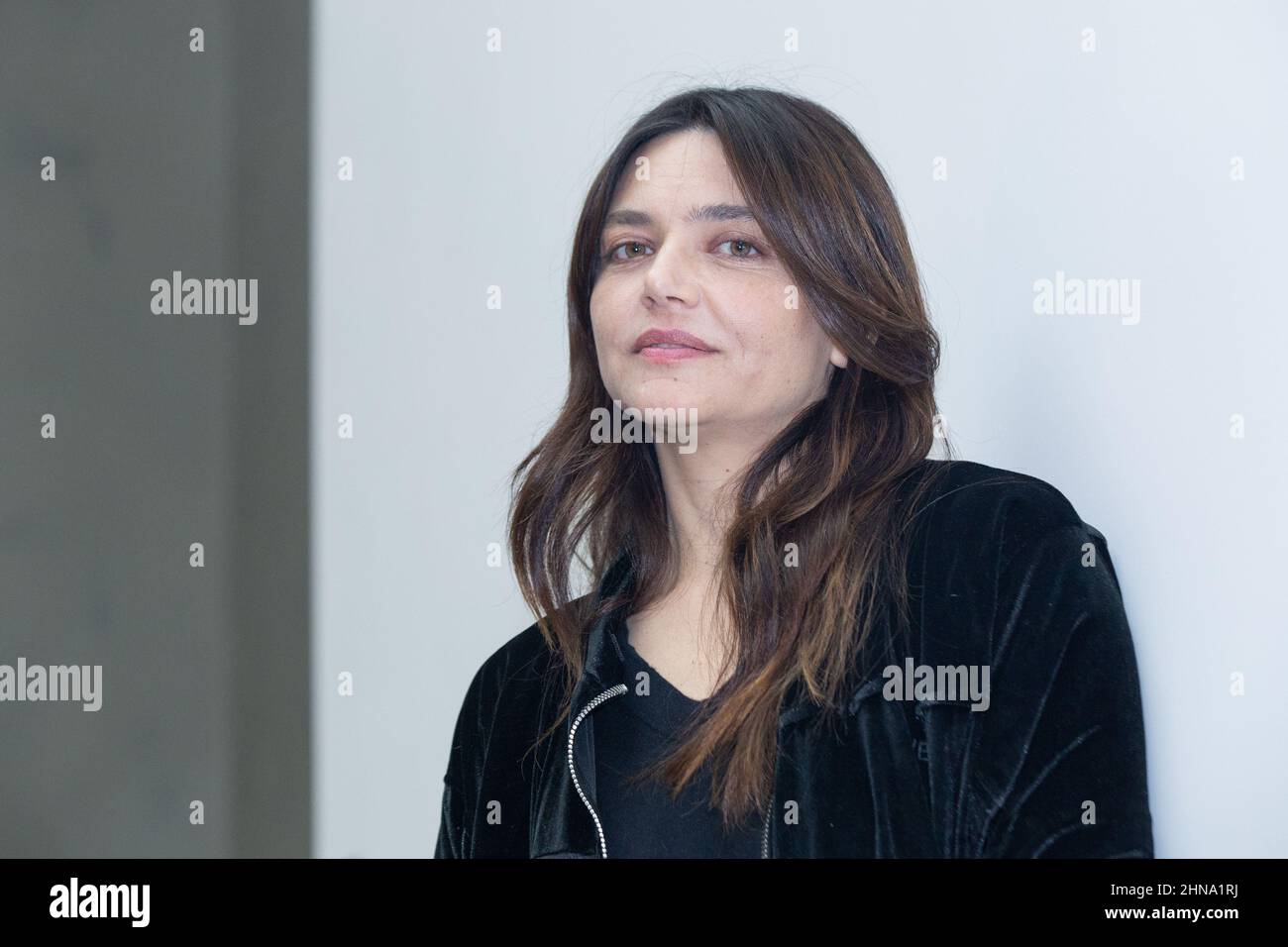 Italian director Elisa Fuksas attends the photocall of the film "Senza ...