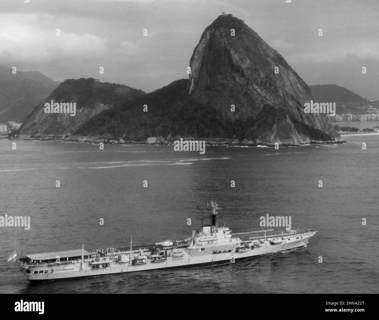 Colossus class light aircraft carrier hi-res stock photography and ...