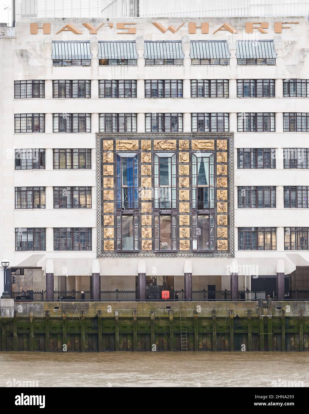 Hay's wharf, south bank, river Thames, London, England Stock Photo - Alamy