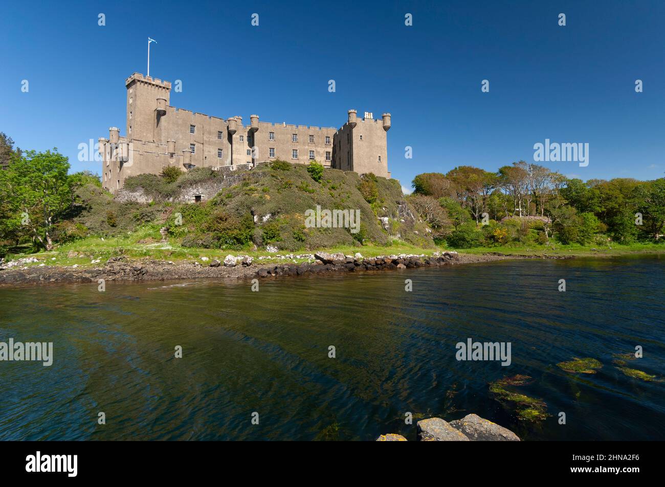 Dunvegan Castle, Dunvegan, Isle of Skye, Scotland, UK Stock Photo - Alamy