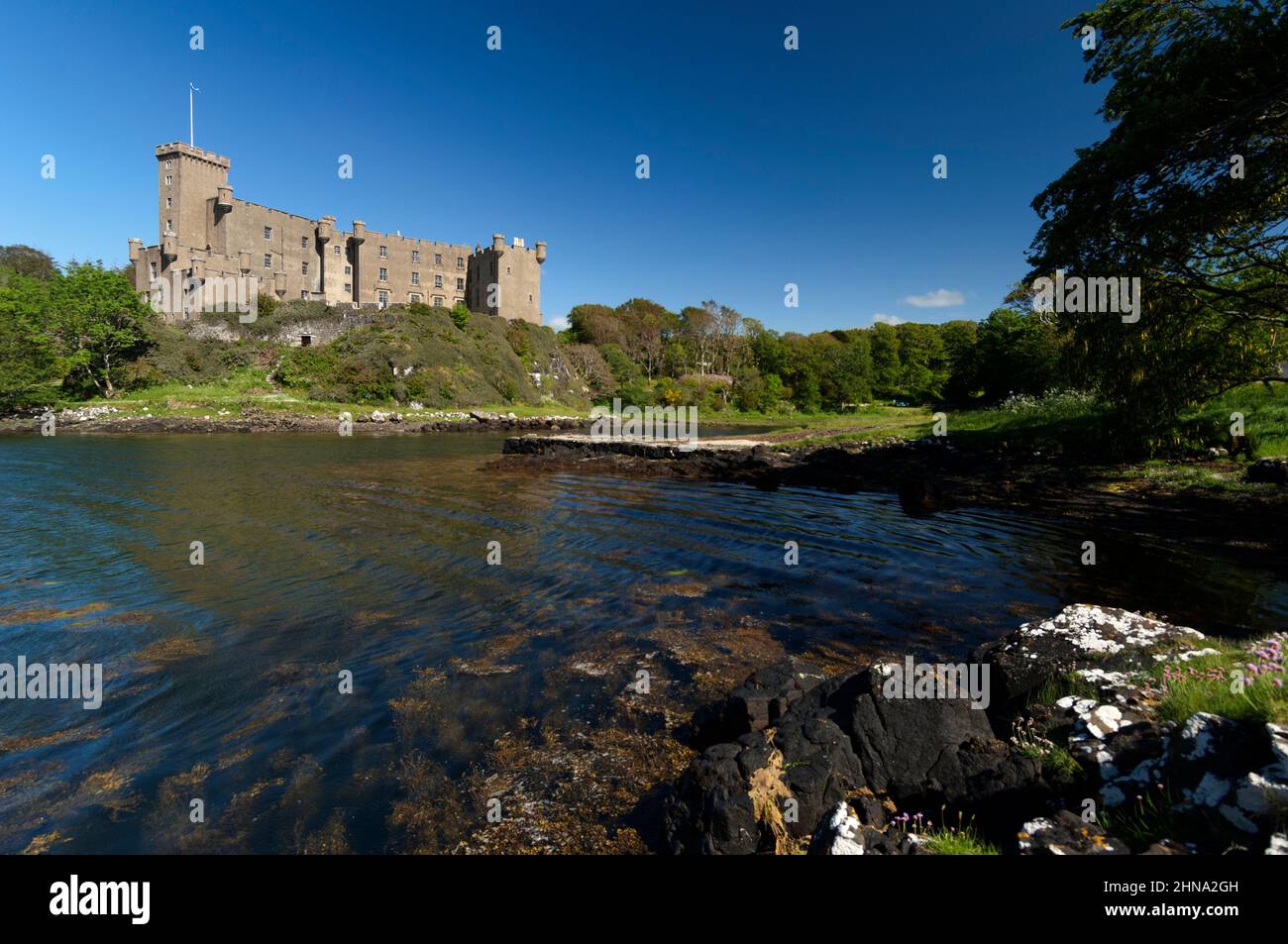 Dunvegan Castle, Dunvegan, Isle of Skye, Scotland, UK Stock Photo - Alamy