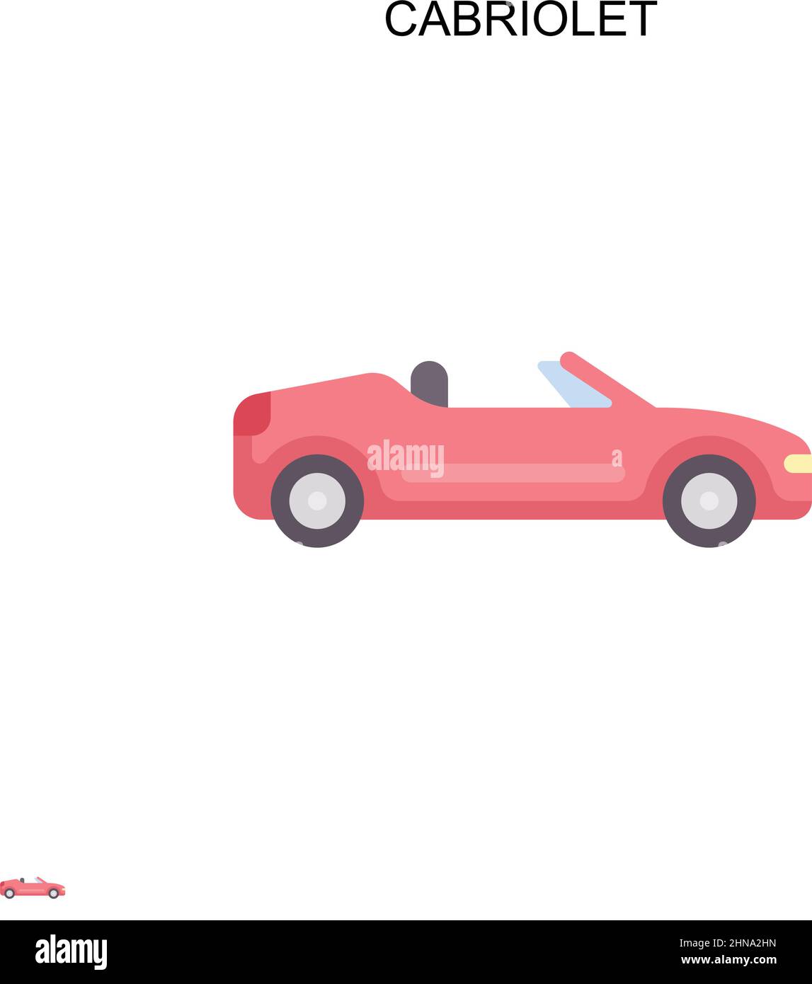 Car cabrio man Stock Vector Images - Alamy