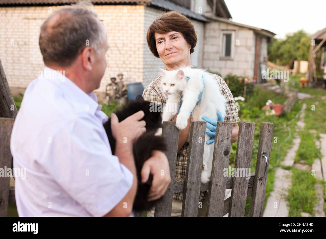 Friendly neighbors hi-res stock photography and images - Alamy