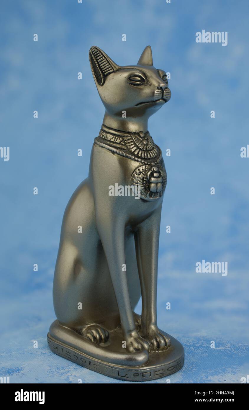 Egyptian cat goddess background art hi-res stock photography and images ...