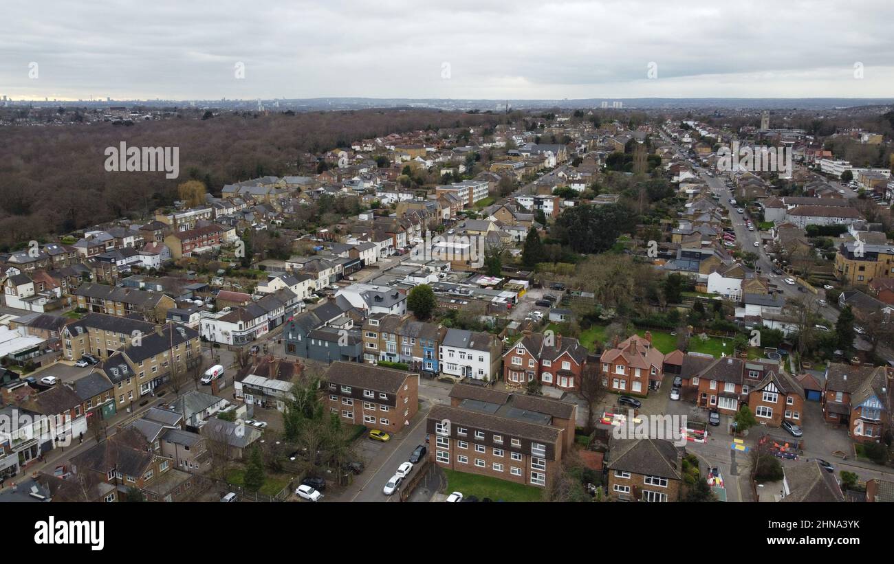 High street shops london aerial hi-res stock photography and images - Alamy