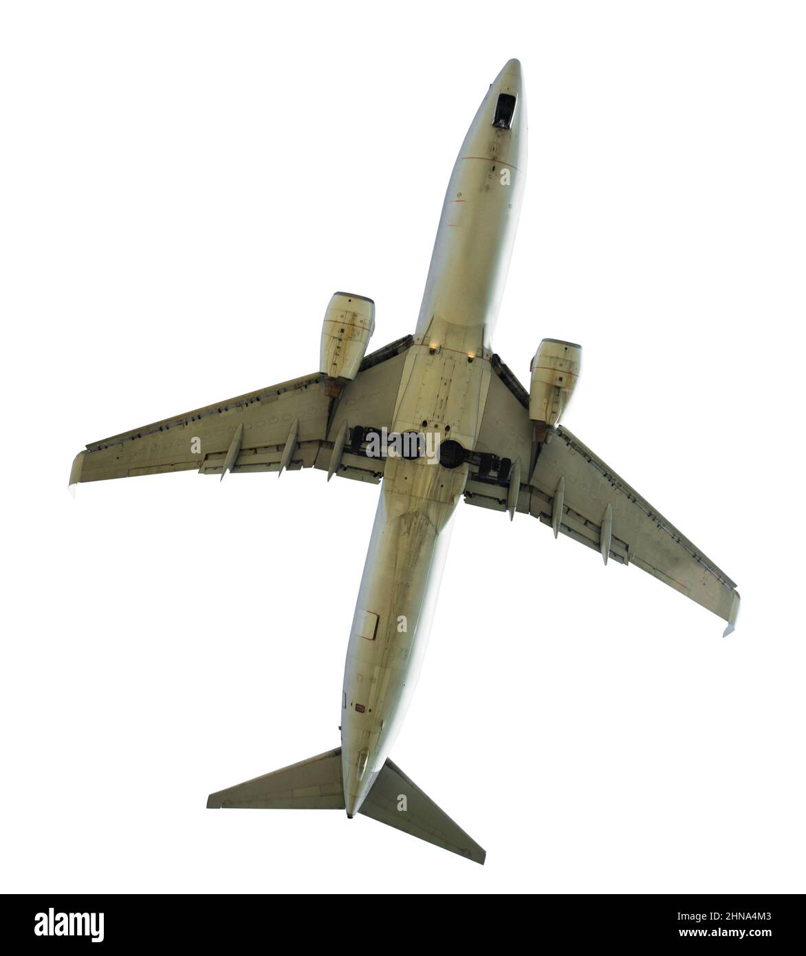 Passenger airplane isolated Stock Photo - Alamy