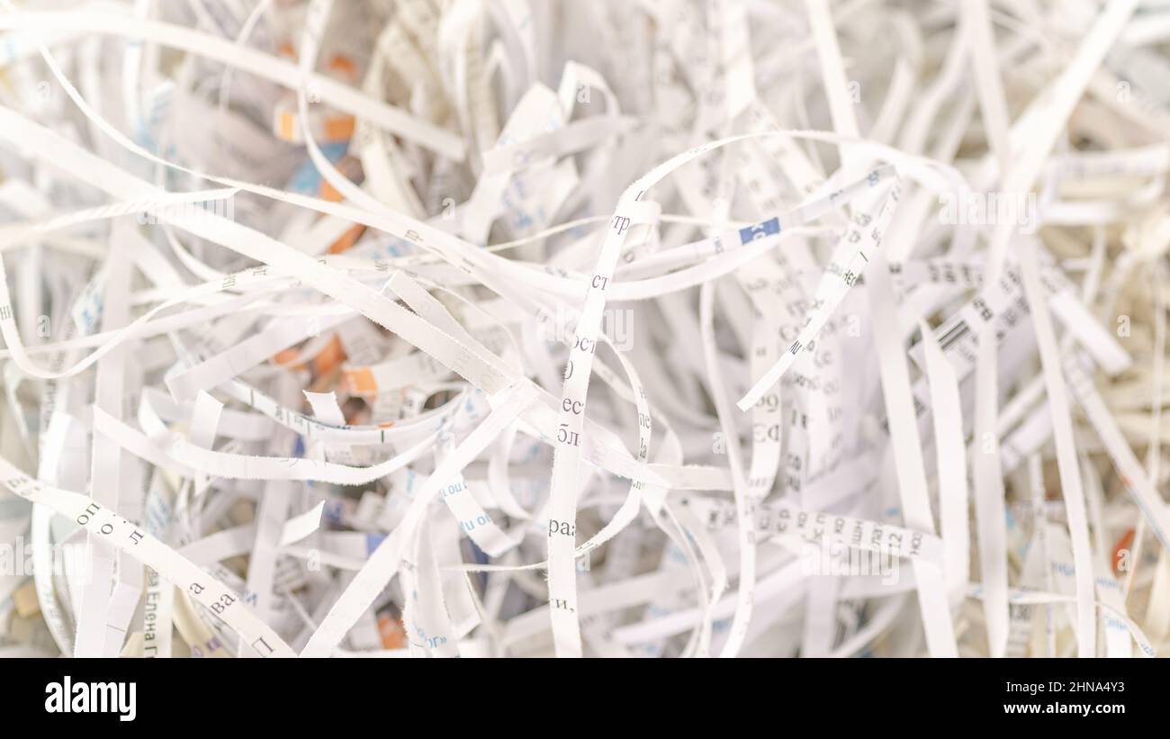 Shredded paper texture hi-res stock photography and images - Alamy