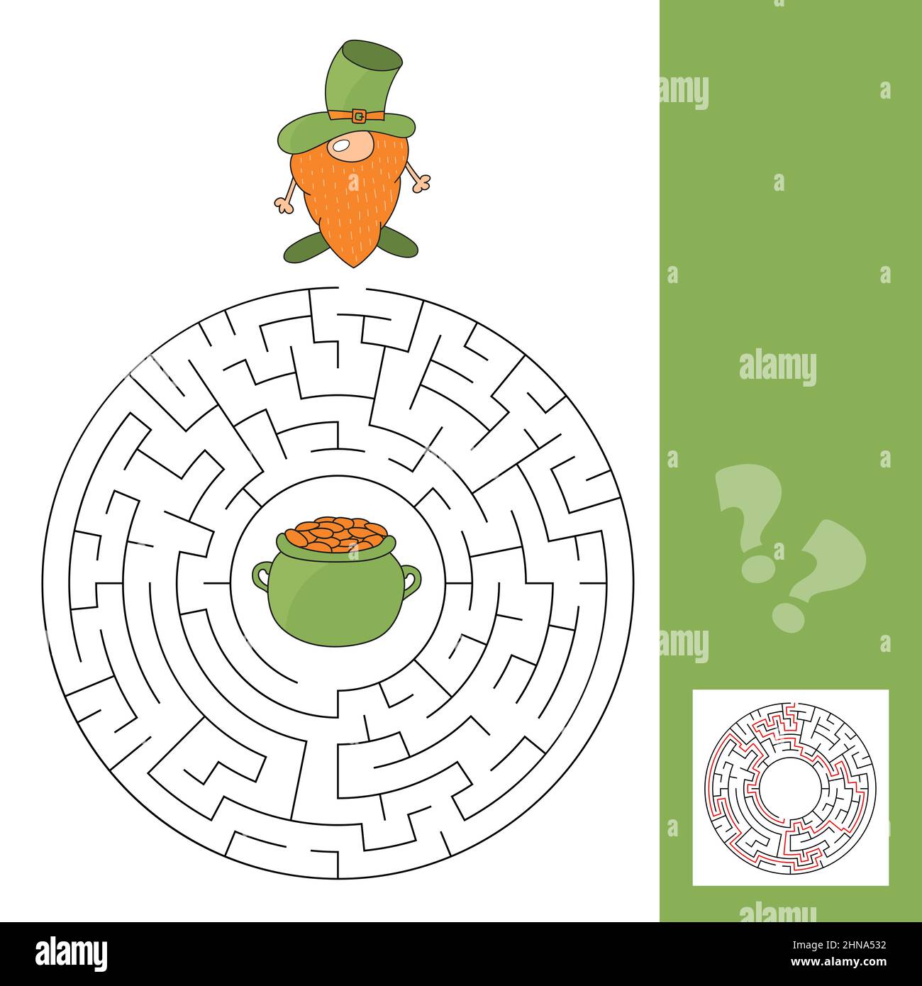 Green pathway ireland Stock Vector Images - Alamy
