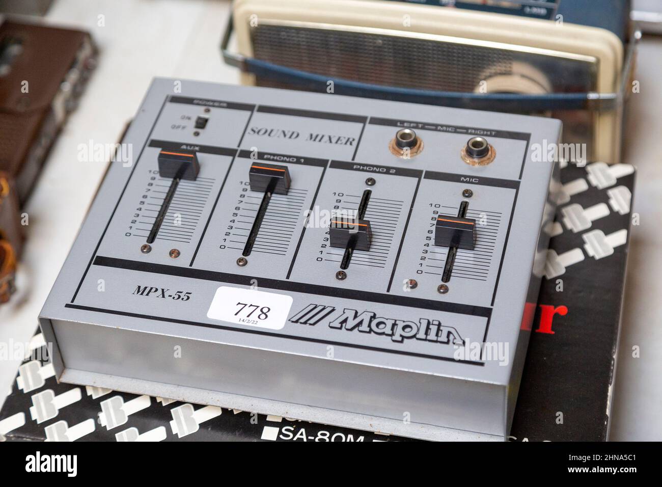 Maplin MPX-55 Sound Mixer on sale at auction with lot number, UK Stock ...