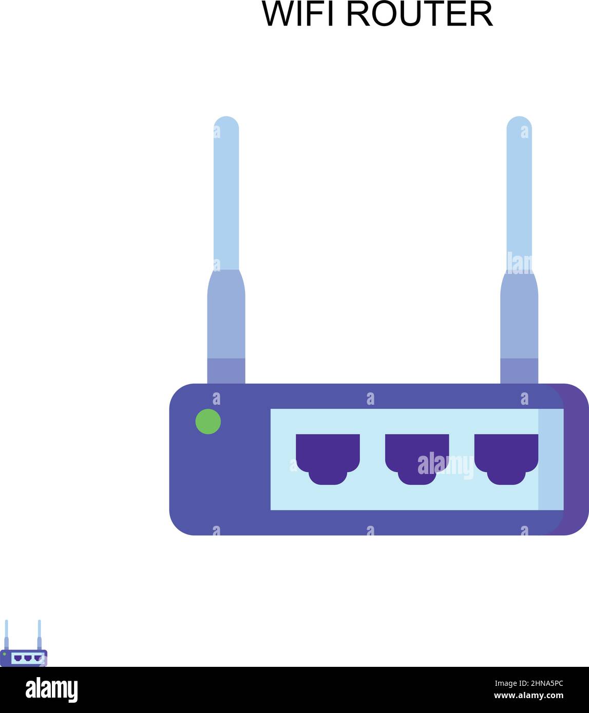 Wifi router icon hi-res stock photography and images - Alamy