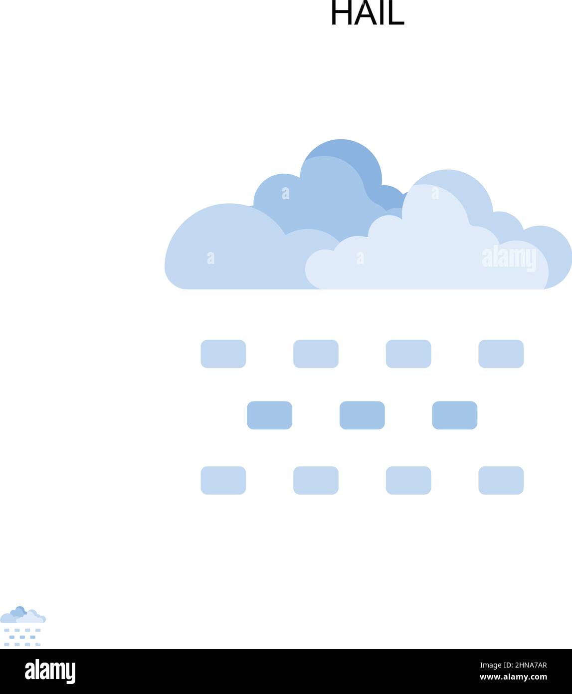 Hand hail Stock Vector Images - Alamy