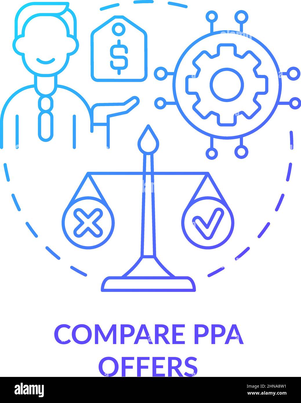 Compare the market logo hi-res stock photography and images - Alamy