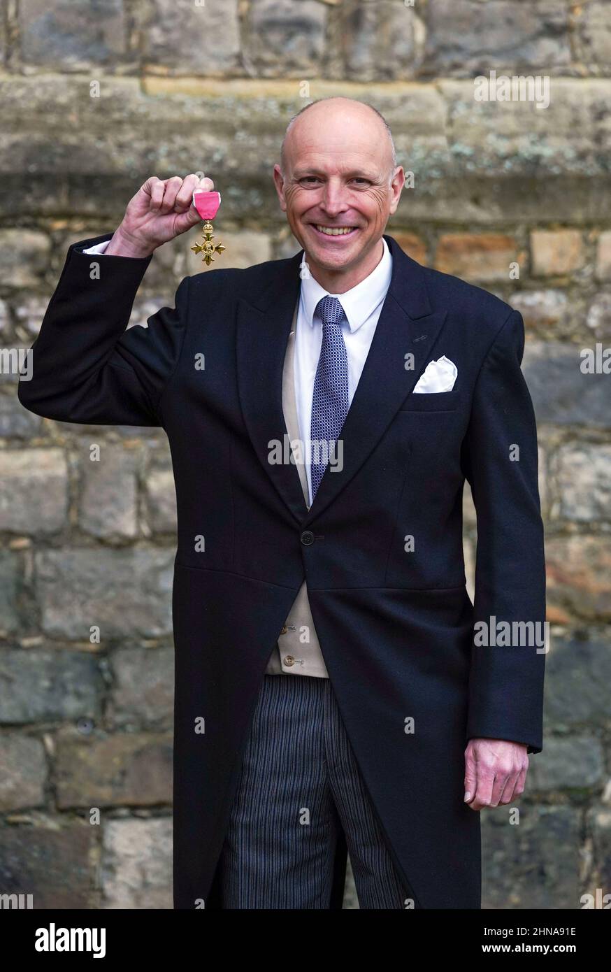 Professor James Calder from Alresford with his OBE (Officer of the ...