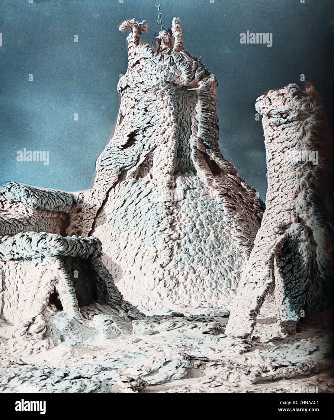 Ben Nevis Observatory, Scotland, Victorian period Stock Photo - Alamy