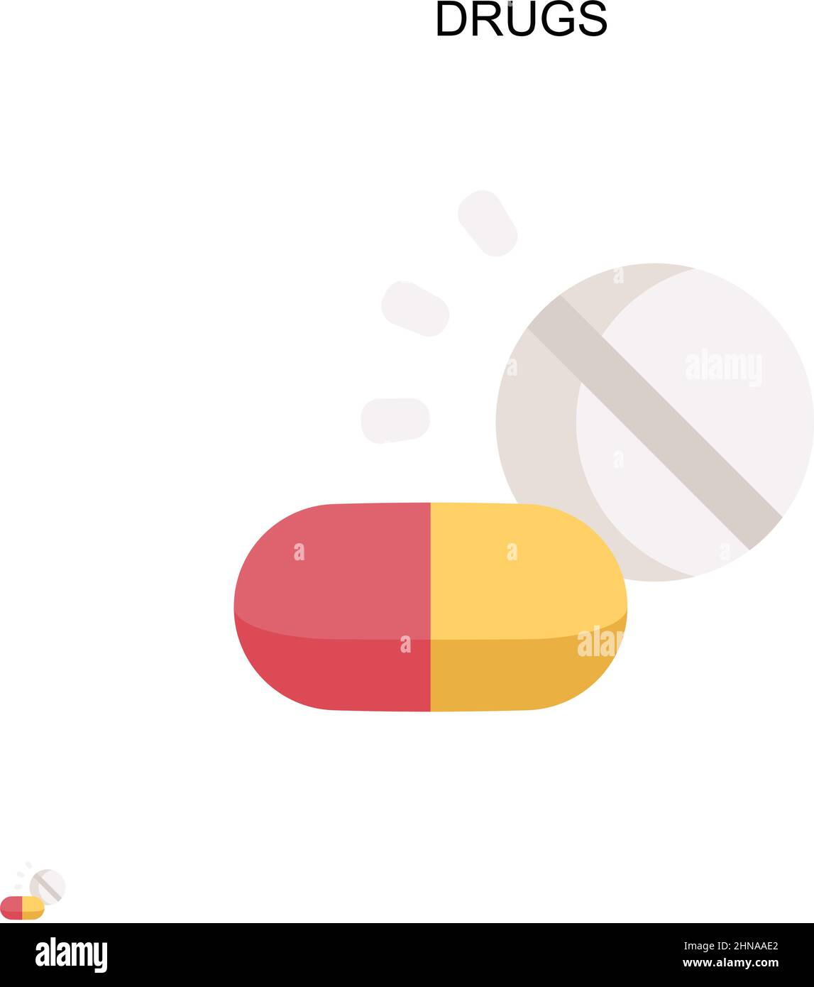 Man aspirin Stock Vector Images - Alamy