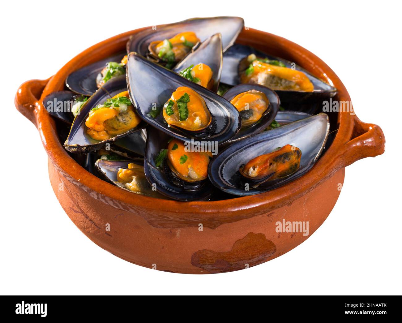 Mussels Menu Cut Out Stock Images & Pictures - Alamy