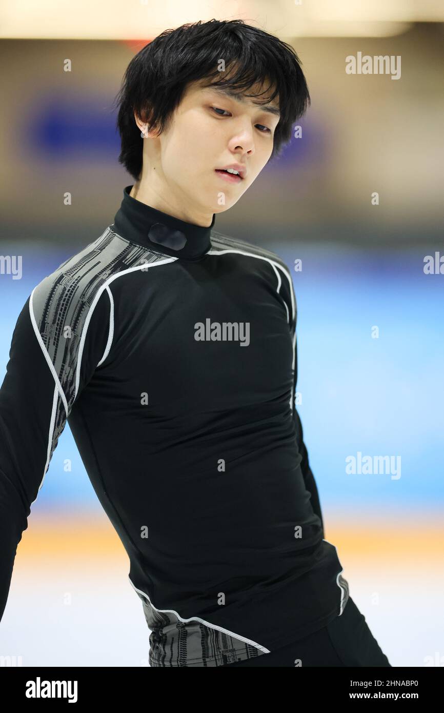 Beijing, China. 15th Feb, 2022. Yuzuru Hanyu (JPN) Figure Skating : Men ...