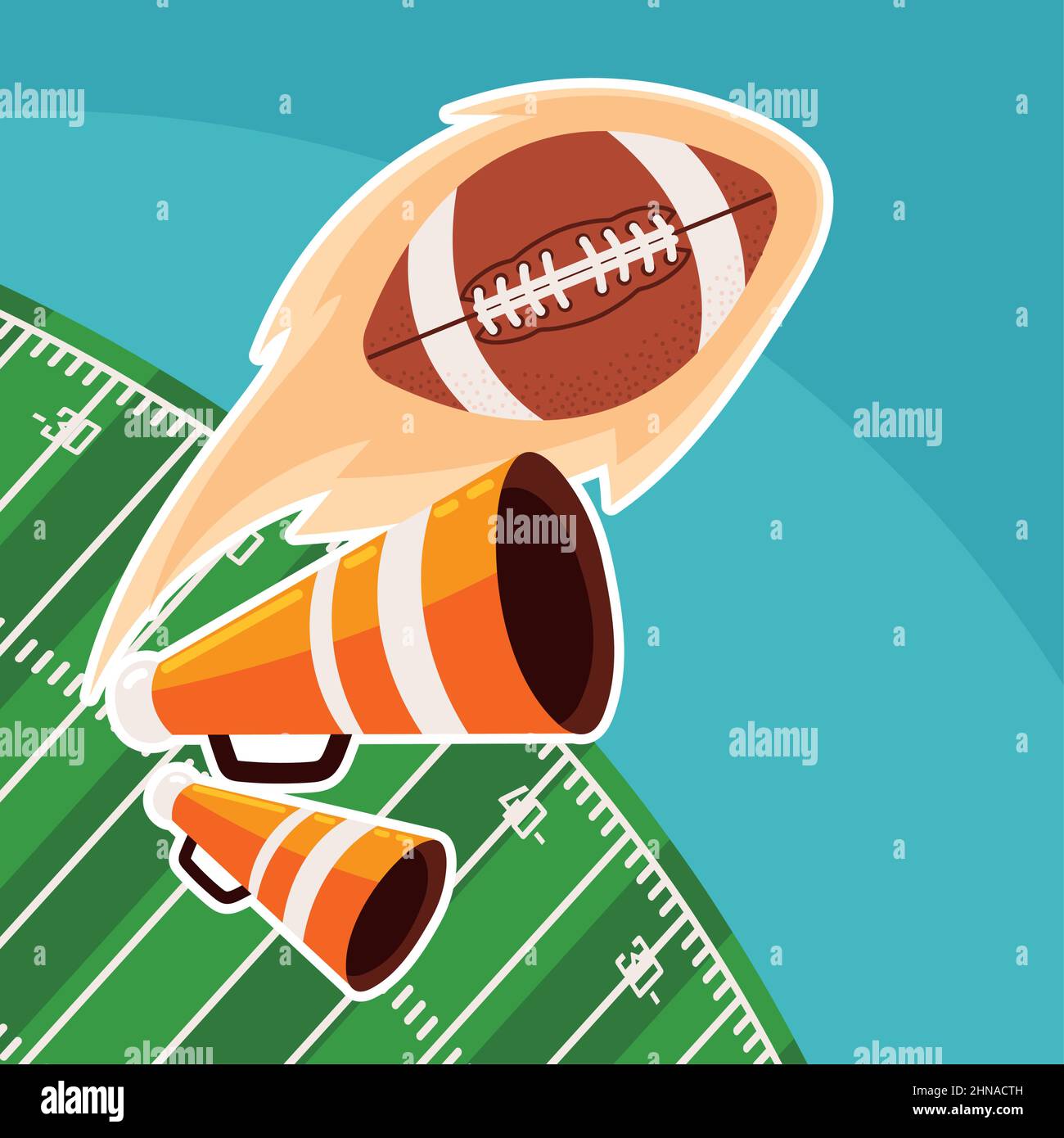 american football ball in fire Stock Vector Image & Art - Alamy