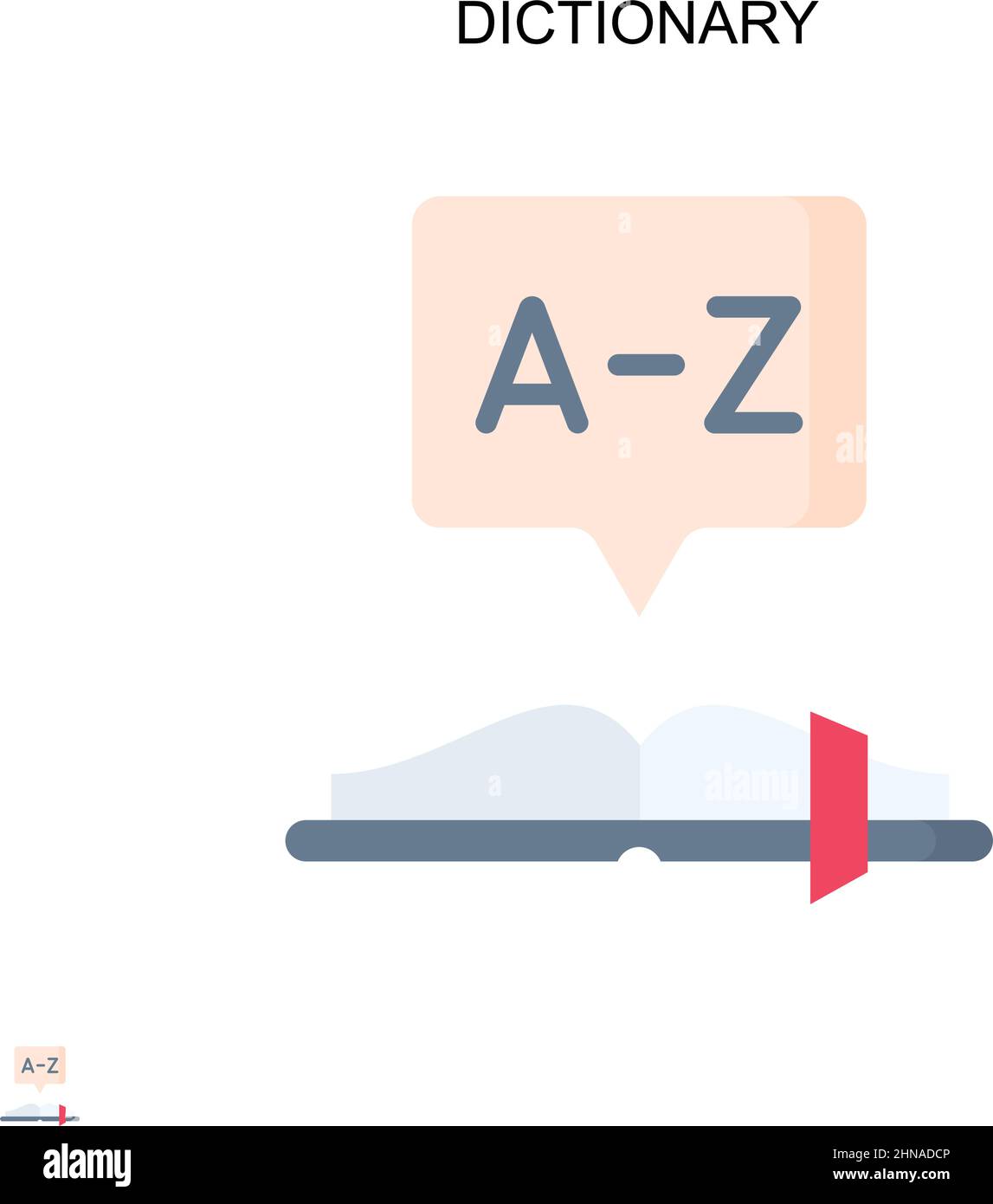 Dictionary Stock Vector Images - Alamy