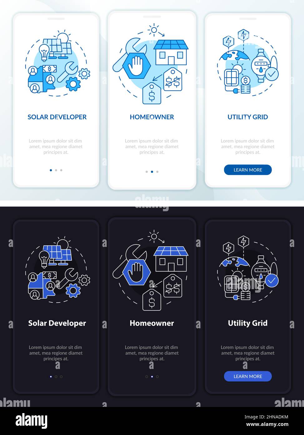 Deal night light Stock Vector Images - Alamy