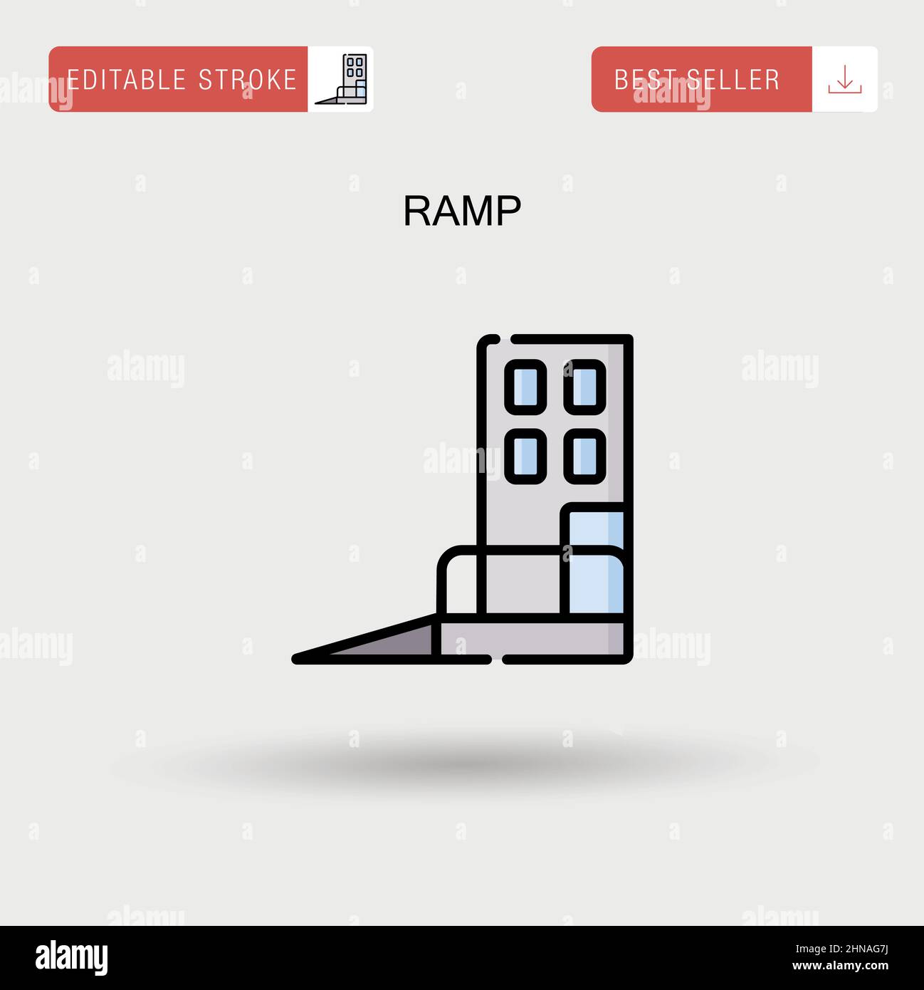 Ski ramp Stock Vector Images - Alamy