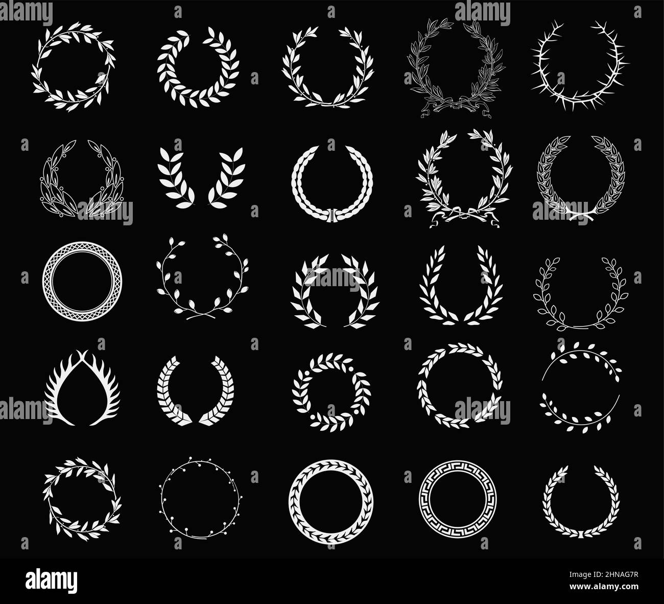 Graphics set Black and White Stock Photos & Images - Alamy