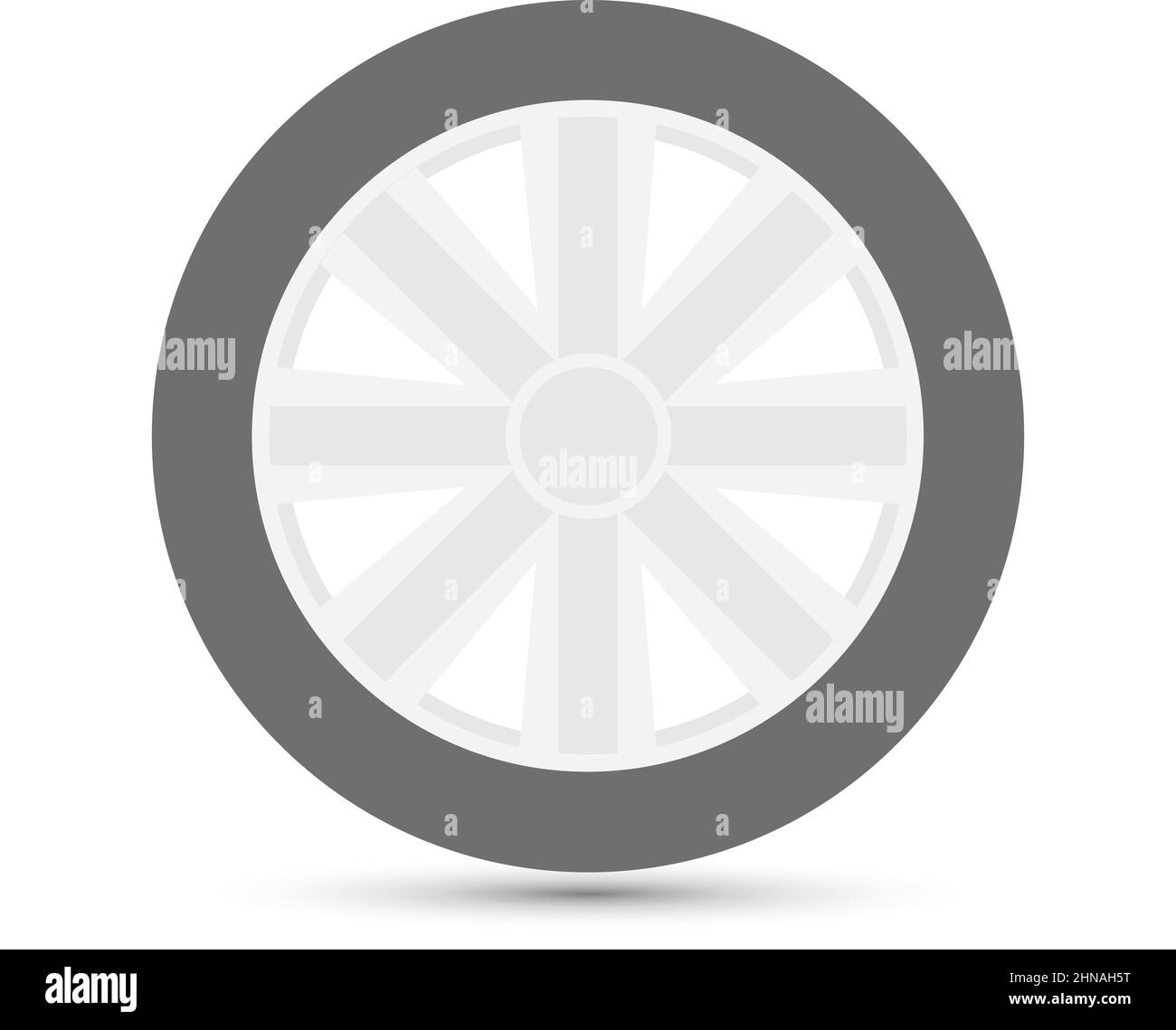 Car wheel vector vectors hi-res stock photography and images - Alamy