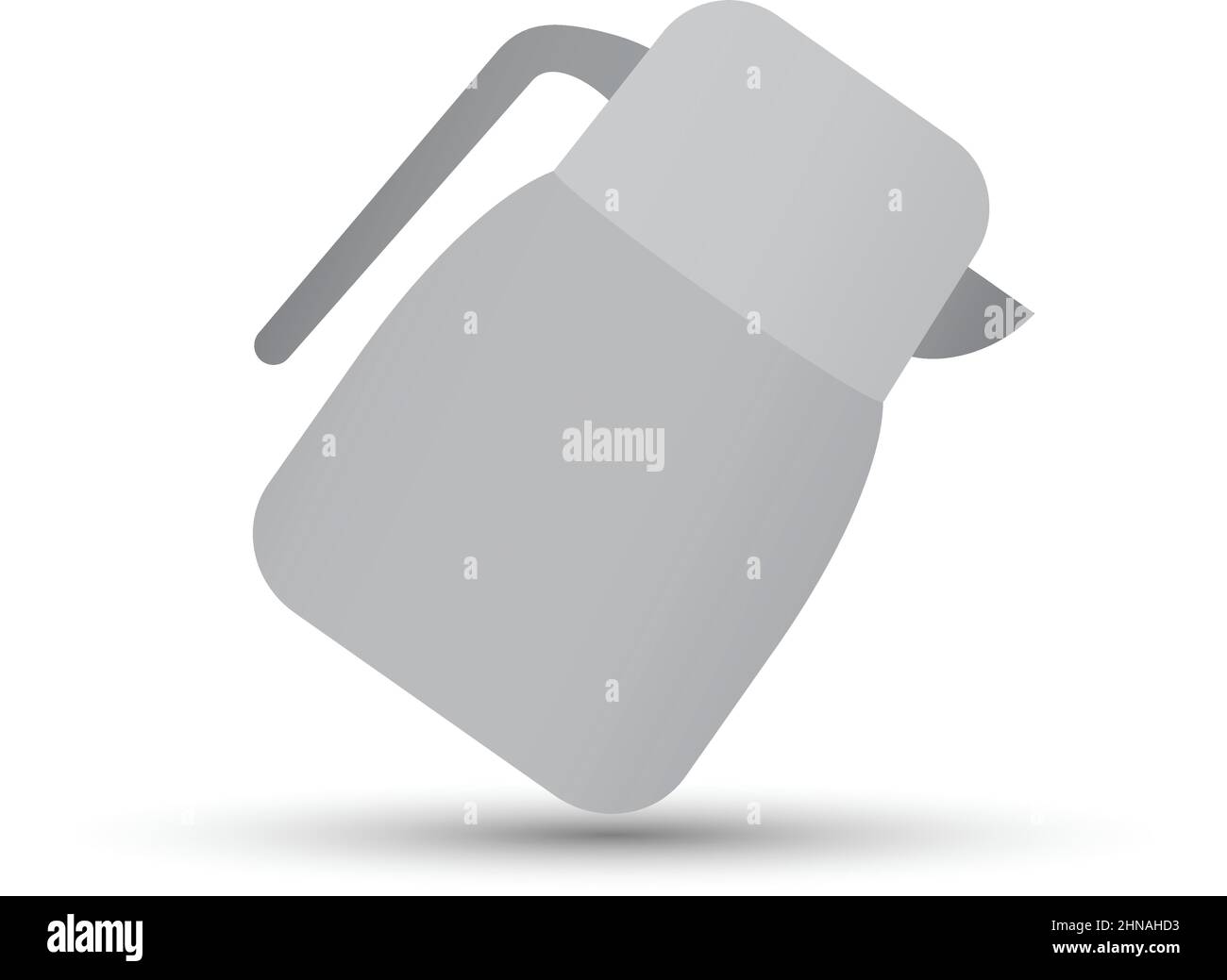 Kettle vector on white background Stock Vector Image & Art - Alamy