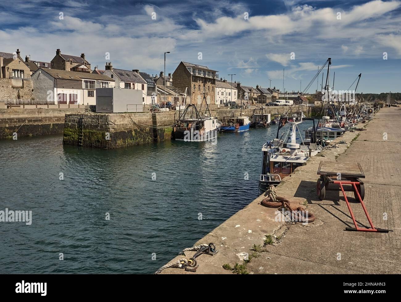 Burghead harbour hi-res stock photography and images - Alamy