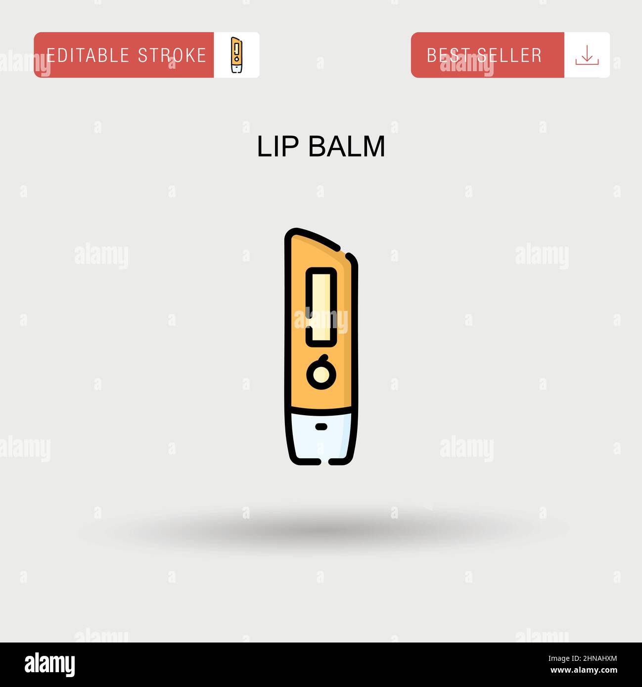 White beauty balm sample Stock Vector Images - Alamy