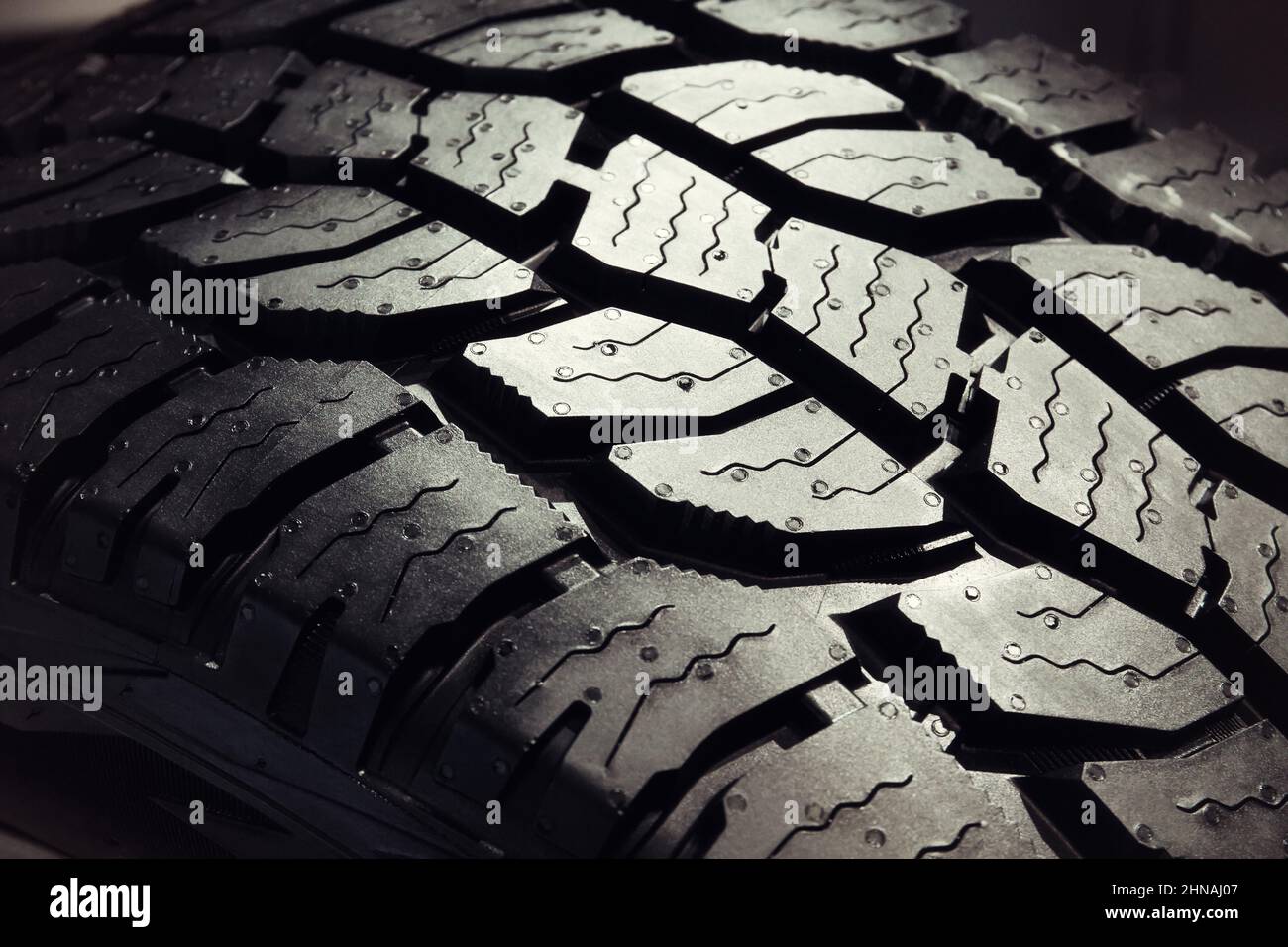 Tyre treads texture, dark abstract background Stock Photo - Alamy