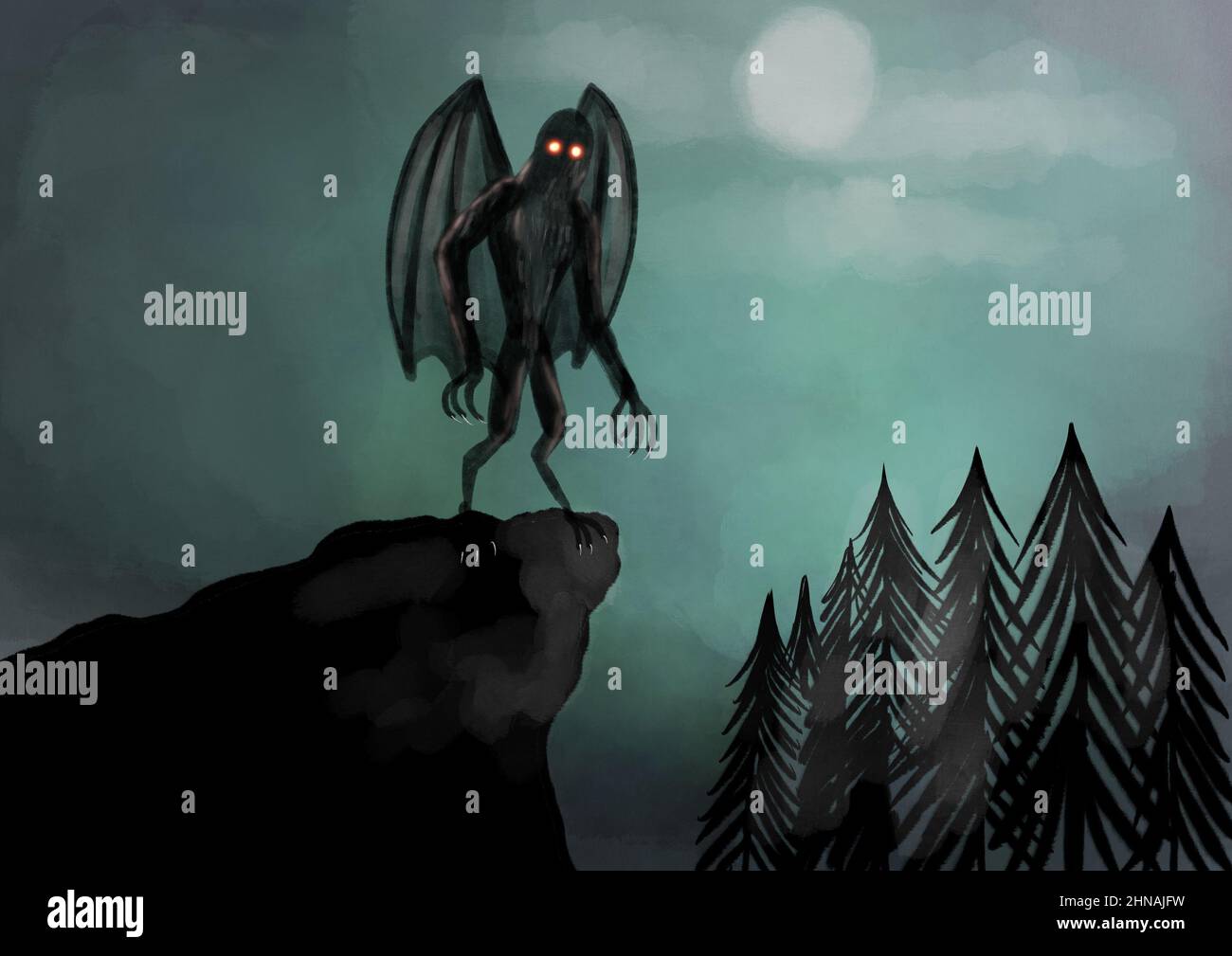 Mothman prophecies hi-res stock photography and images - Alamy