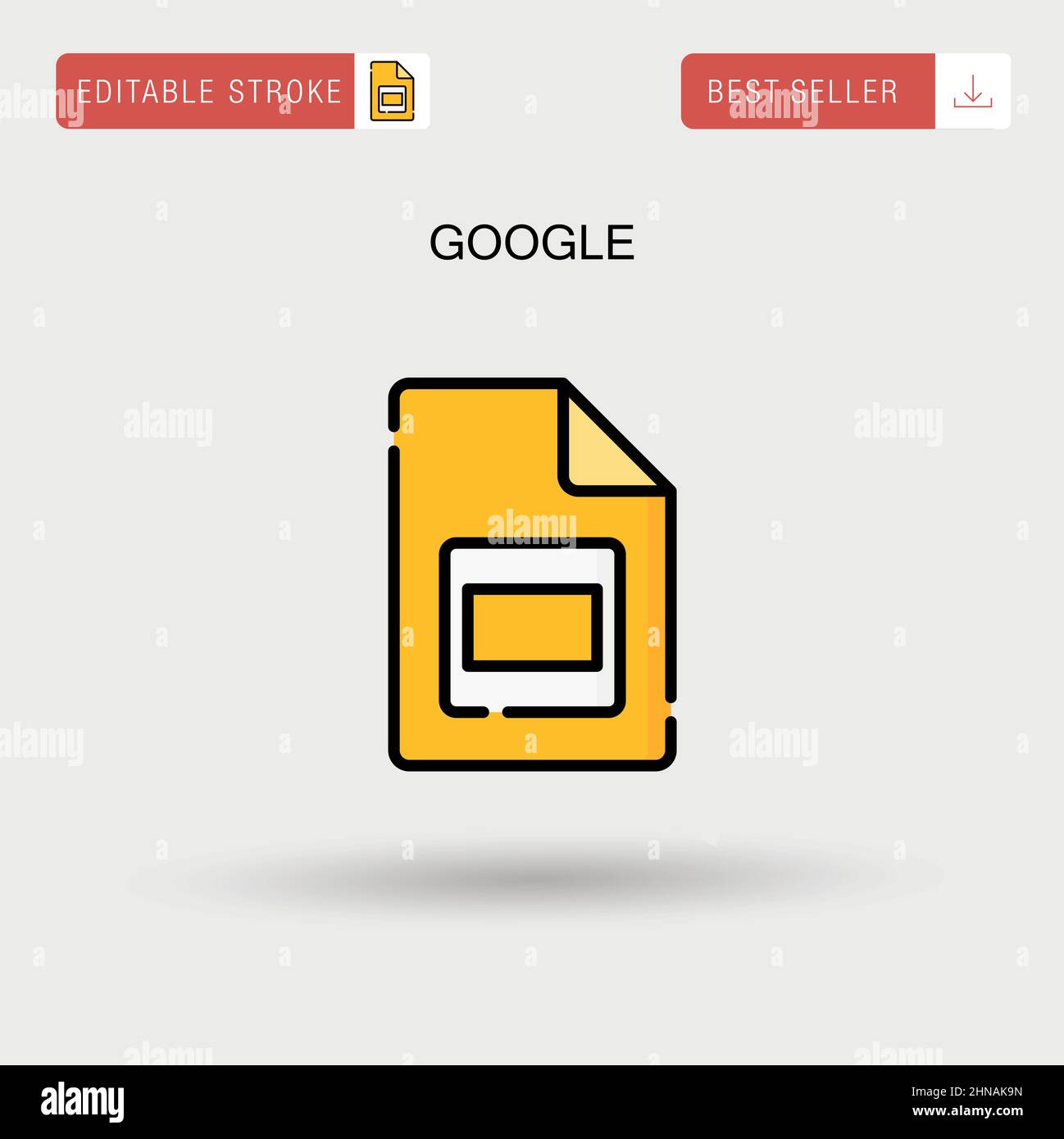 Google Simple vector icon Stock Vector Image & Art - Alamy