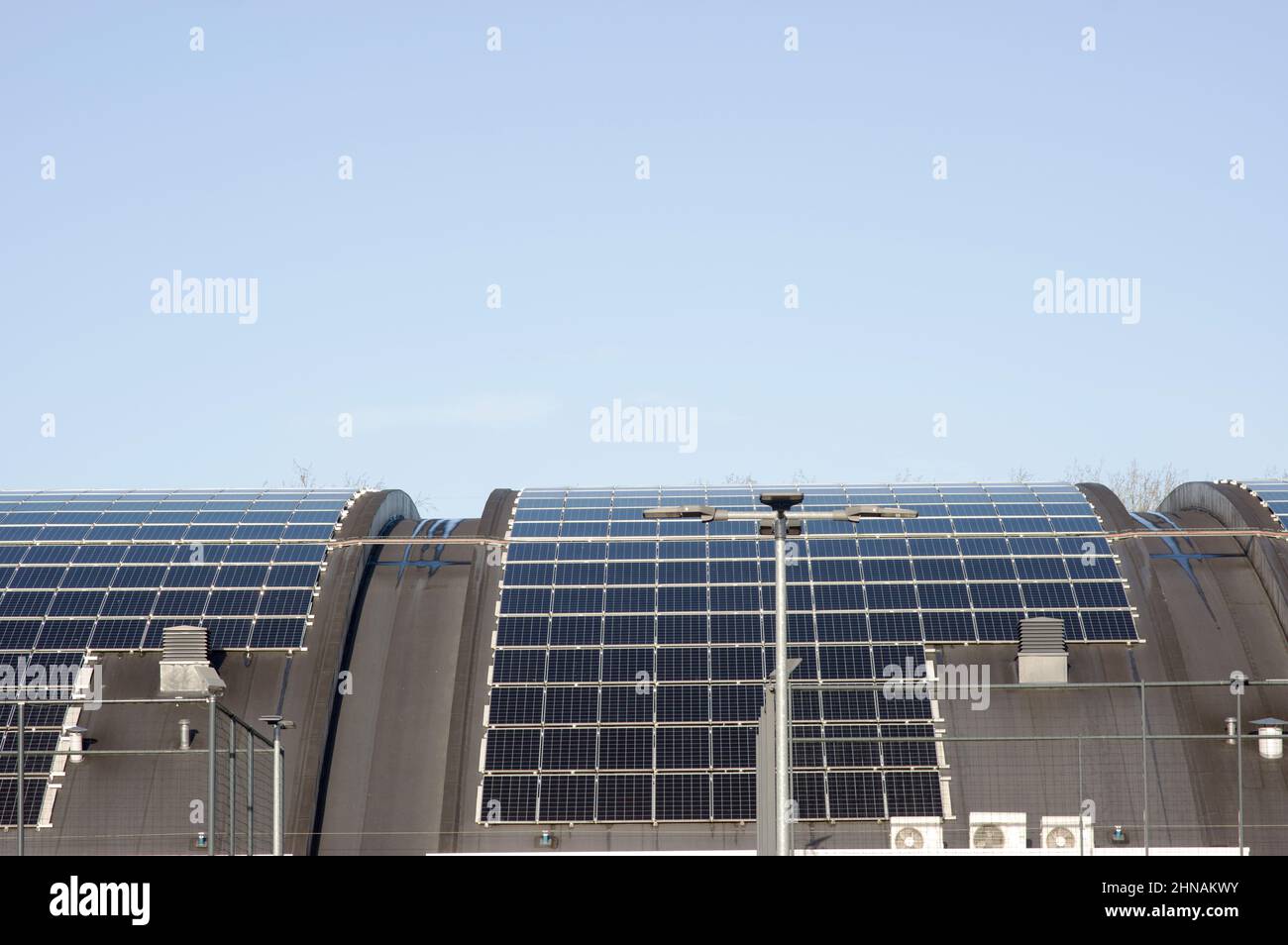 Curved solar panel roof hi-res stock photography and images - Alamy