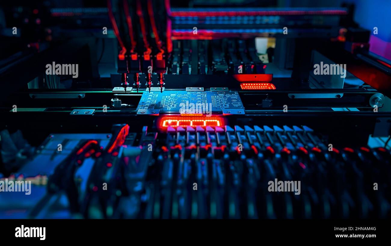 Machine Vision System inspect PCB for the number, size, and placement ...