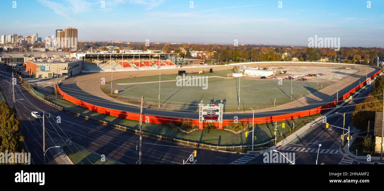 Western Fair Raceway Aerial. November 6 2021 Luke Durda/Alamy Stock ...