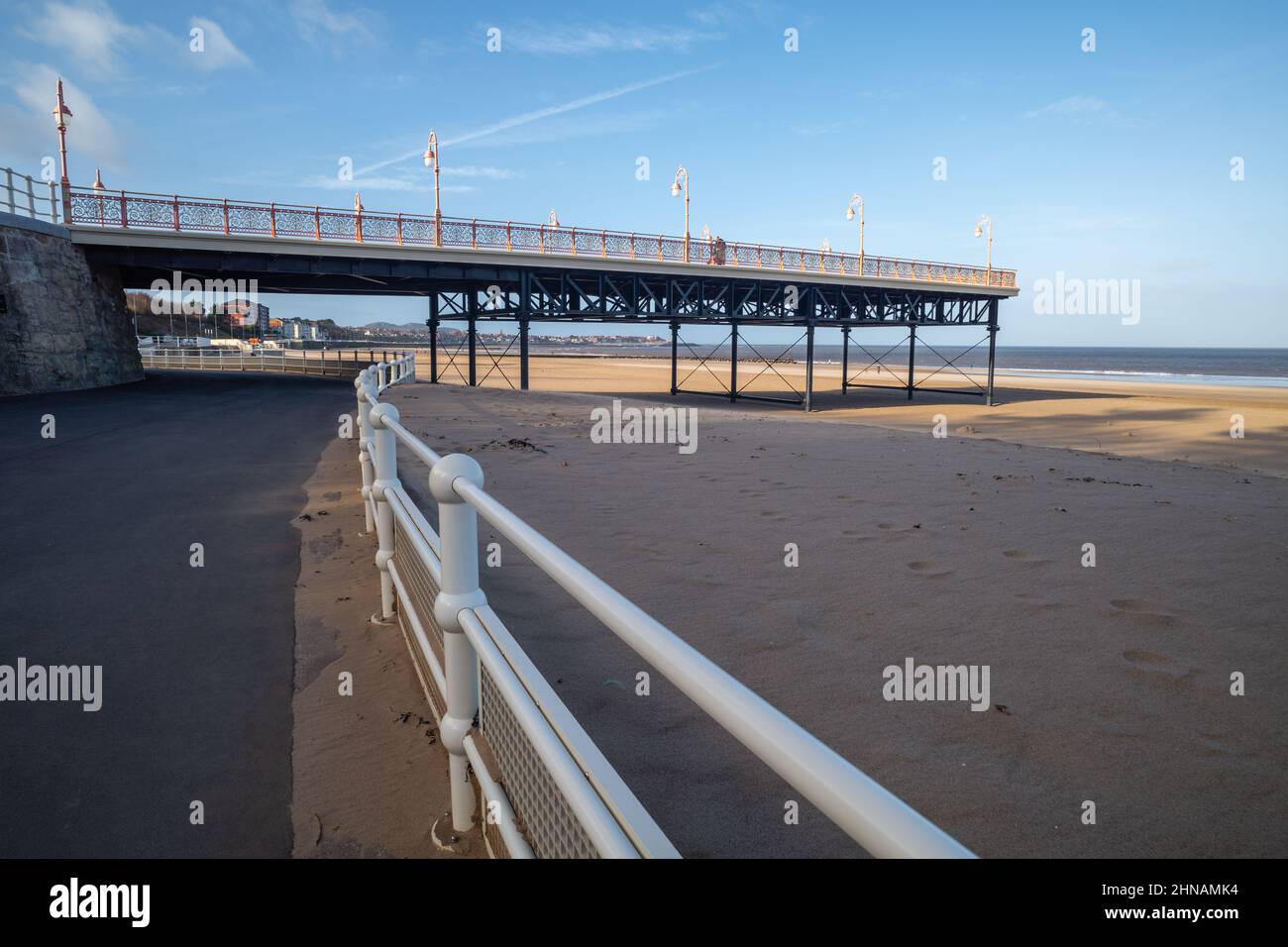 Colwyn bay beach wales hi-res stock photography and images - Alamy