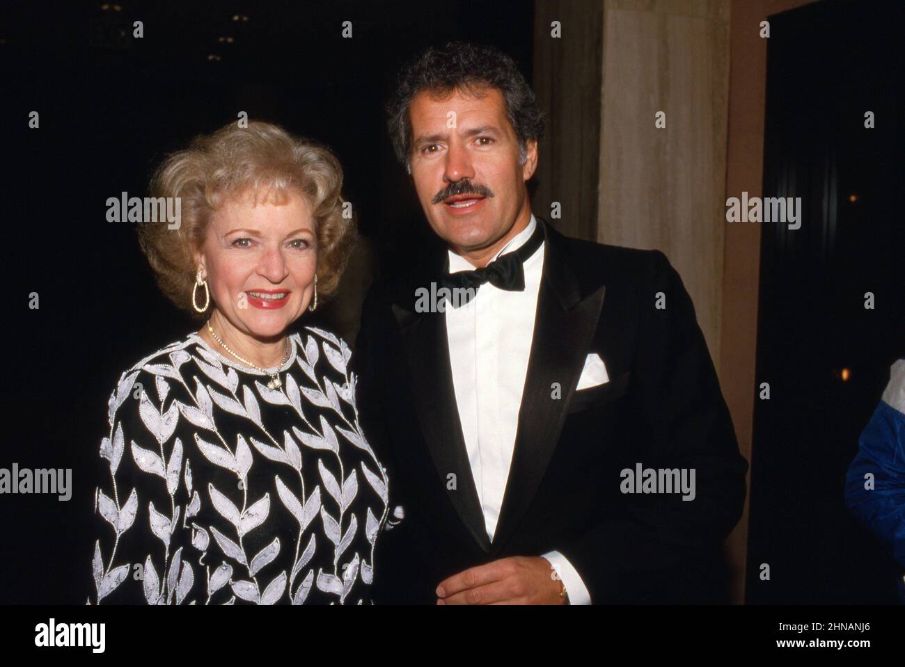 Betty White and Alex Trebek Circa 1980's Credit: Ralph Dominguez ...