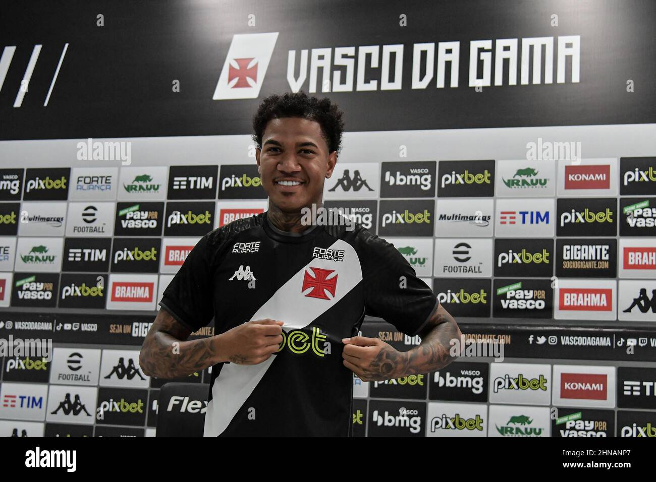 RJ - Rio de Janeiro - 02/15/2022 - PRESENTATION, VASCO ZE GABRIEL - Ze ...